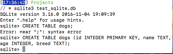 SQLite3 Demo. In this blog post I’m going to be doing… | by Emily Asch ...