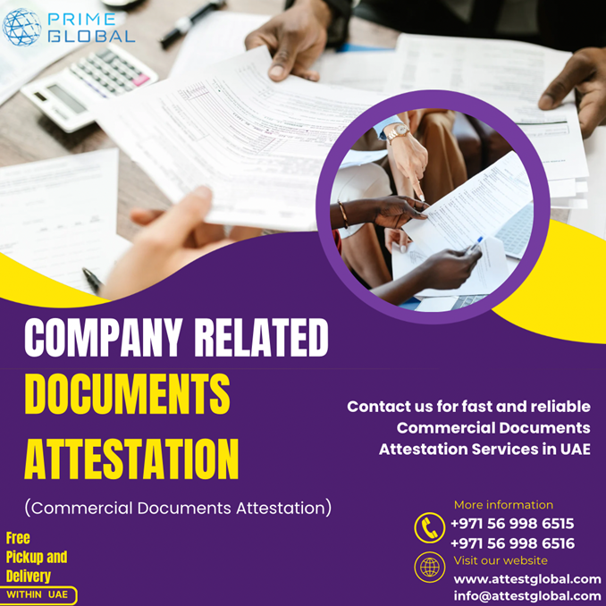 Navigate Business Legality: Commercial Documents Attestation Services ...