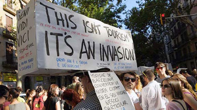 Over · tourism — a new word to be added to the dictionary | by Celine ...