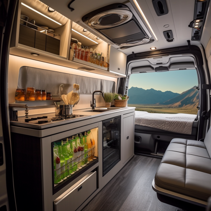 A Sprinter Van Camper represents the epitome of nomadic living ...
