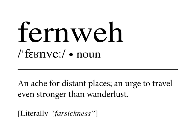 Fernweh.. It took me eight months to write this… | by Fernanda H. Meier ...