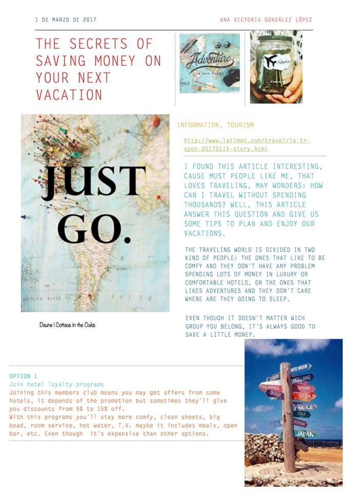 Saving for your next vacations | by Victoria Gonzalez | Medium