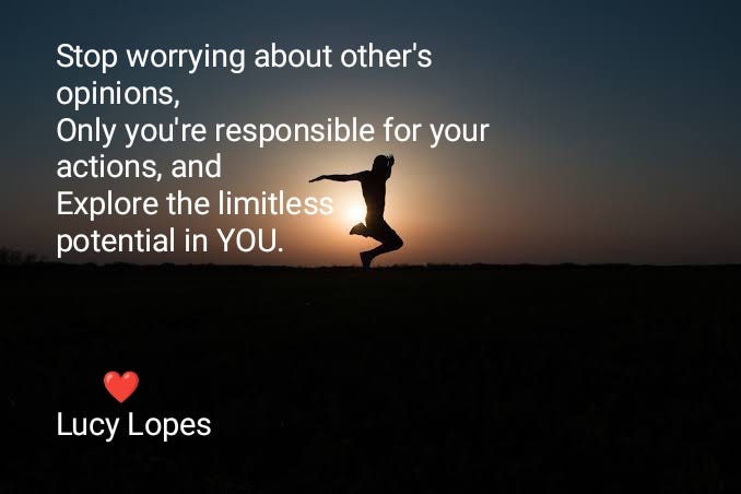 Why we should not allow people's opinion limit our freedom? | by Lucy ...