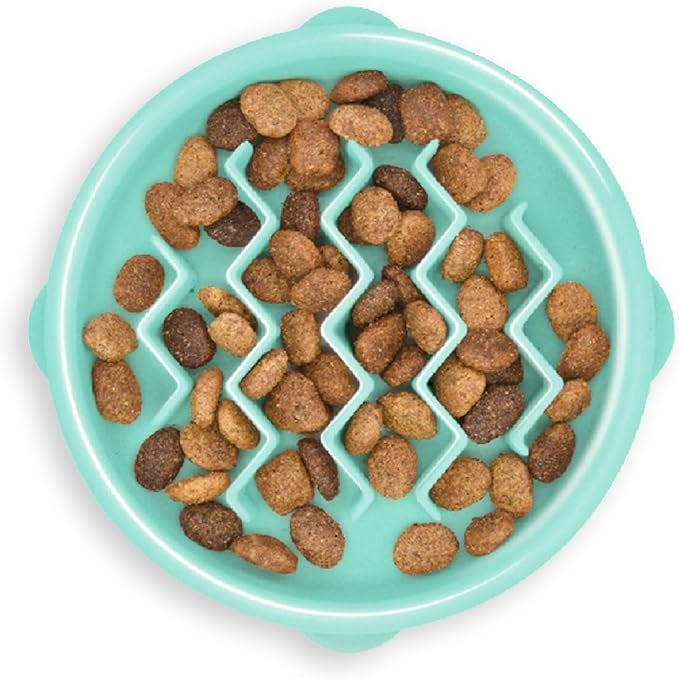 Outward Hound Fun Feeder Slo Bowl, Slow Feeder Dog Bowl, Small Tiny ...