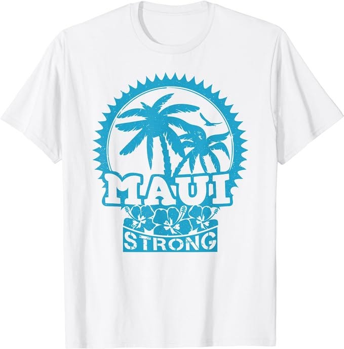 Pray for Maui Hawaii Strong Maui T-Shirt - Perspectiveteam - Medium
