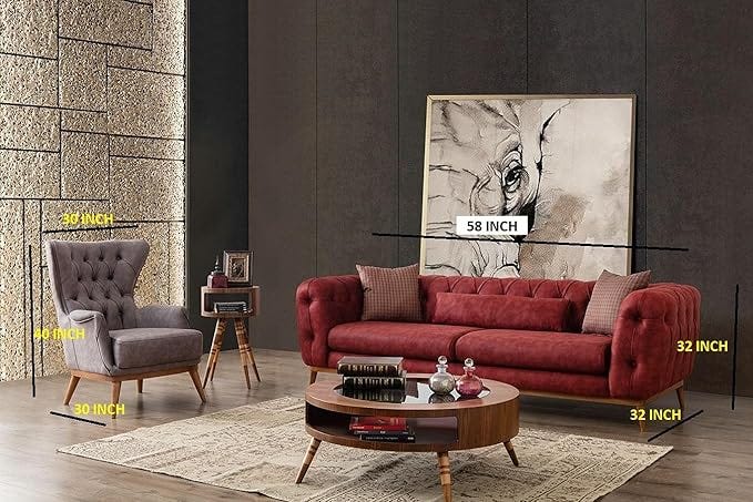 Discover Unmatched Comfort and Style with the FUNTERIOR Blueberry Sofa ...