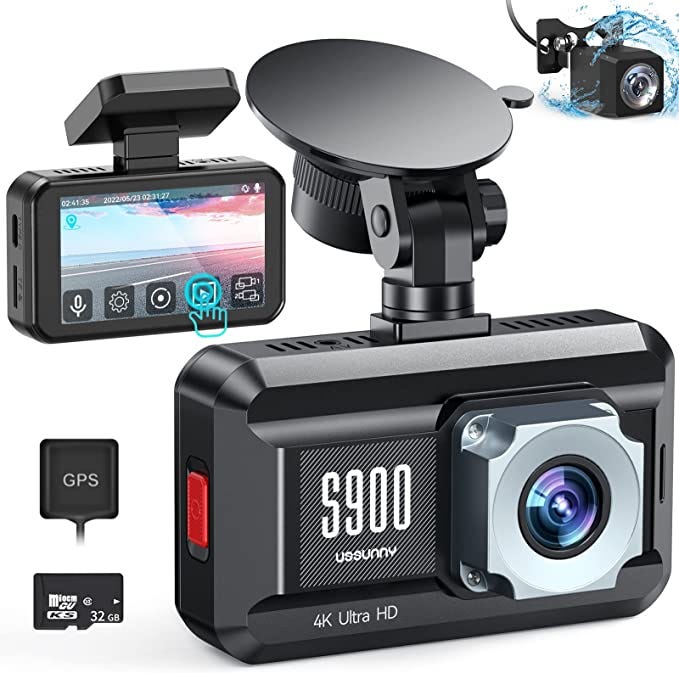 Get the Ultimate Driving Companion with the Ussunny Dual Dash Camera ...