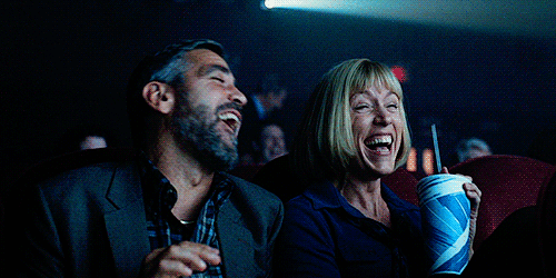 Watching A Movie Gif