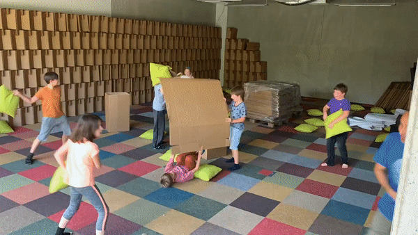 Pillow Fight Gif