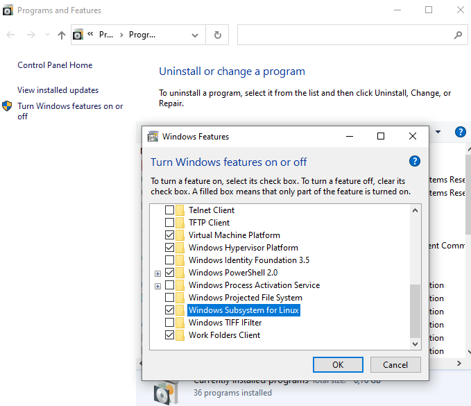 Menginstall Ubuntu Via Wsl Level Pemula Menengah Os Windows 10 By Ahs Ccna Medium