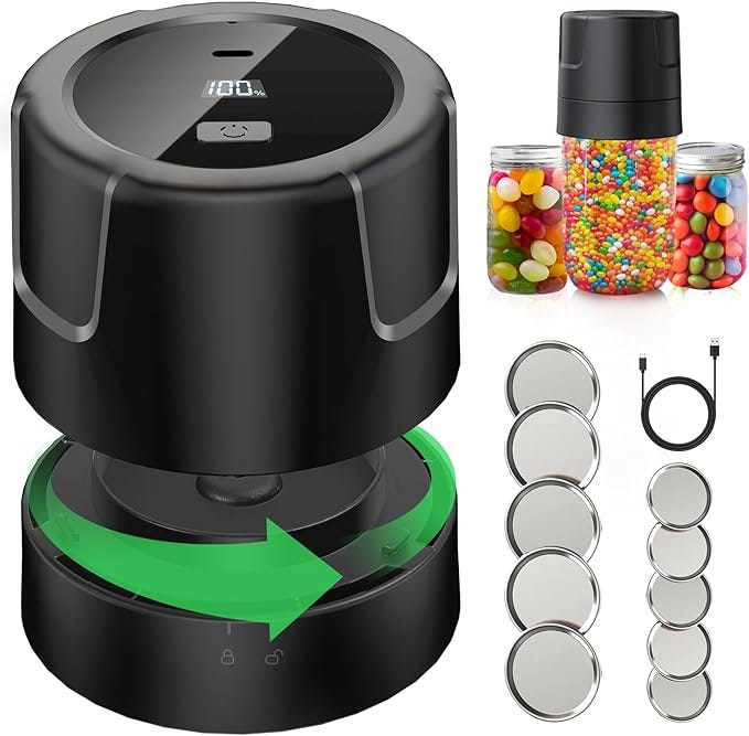 The Electric Mason Jar Vacuum Sealer: Revolutionizing Food Preservation ...