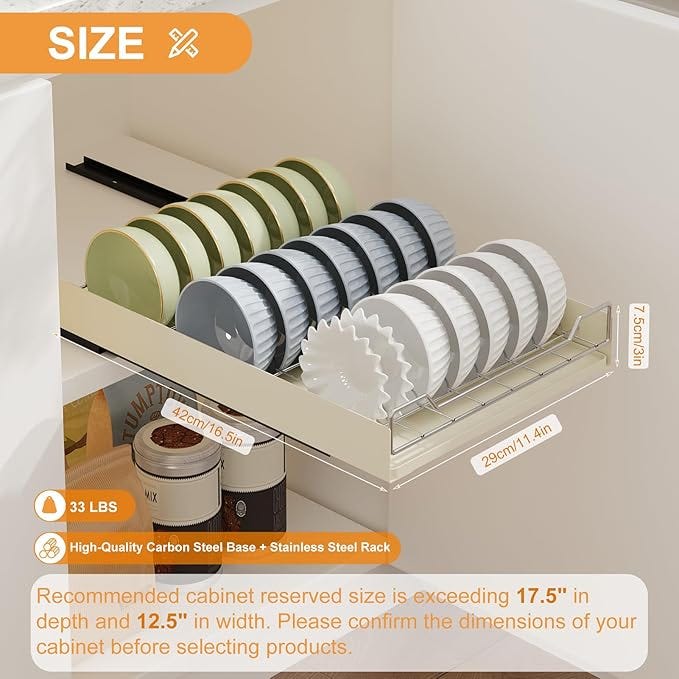 Maximizing Kitchen Space with a Pull Out Bowl Rack: The Ultimate Under ...