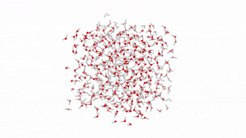 Liquid Molecules Gif