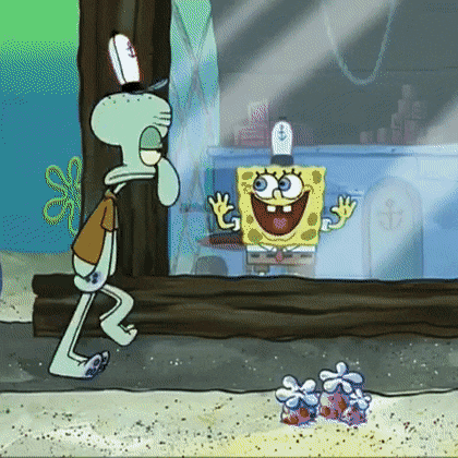 Squidward Dancing Gif