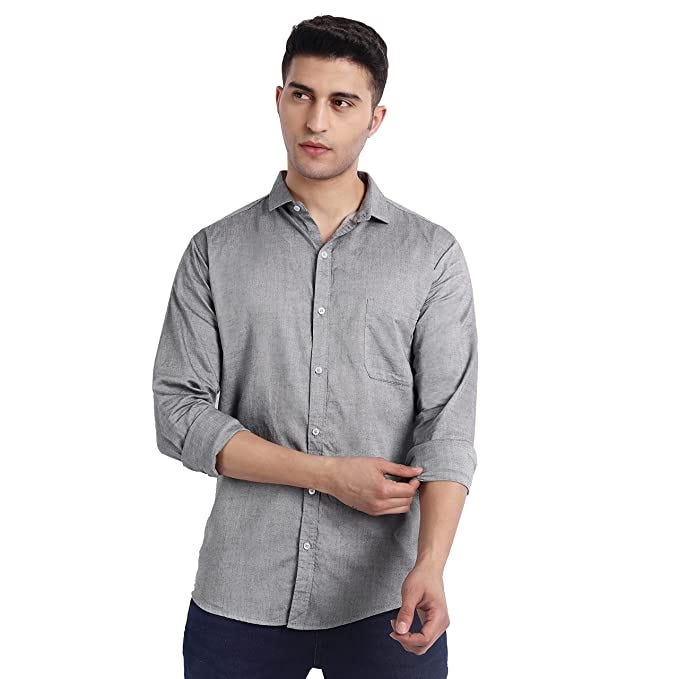 StyleMinistry Cotton Slim Fit Full Sleeves shirt for men — Simple ...