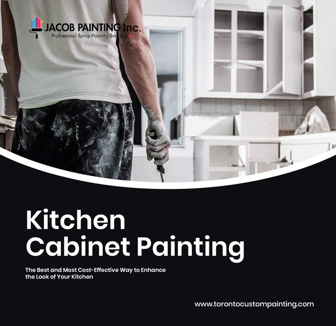 Kitchen Cabinet Repainting - Jacob Painting - Medium