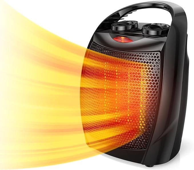 “Warmth on Demand: Rintuf 1500W Small Space Heater — Your Cozy ...