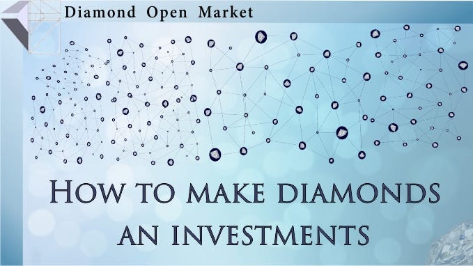 How to make diamonds an investments | by Debourse | Medium