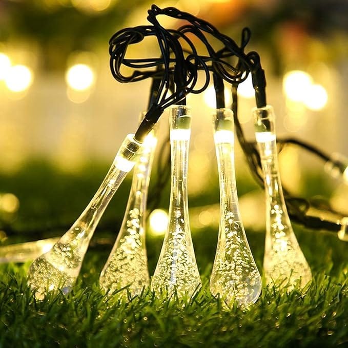 Fairy Water Drop String Lights for Enchanting Outdoor Decor | by ...