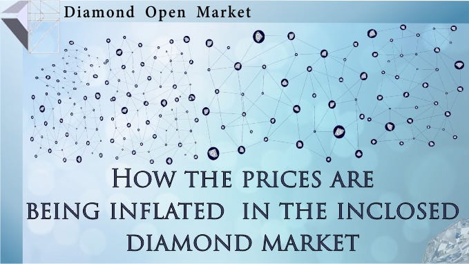 How the prices are being inflated in the inclosed diamond market | by ...