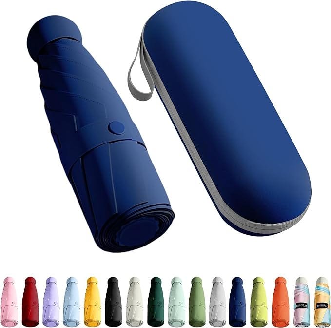 KEEKOS umbrella for women,Travel Umbrella — Mini Folding Compact ...