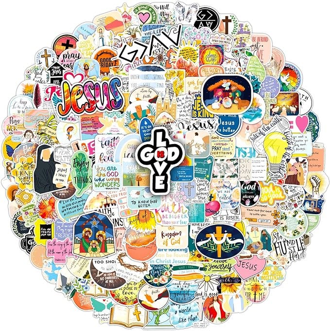 Amazing 300 peice Christian stickers! | by Asad Kur | Feb, 2024 | Medium