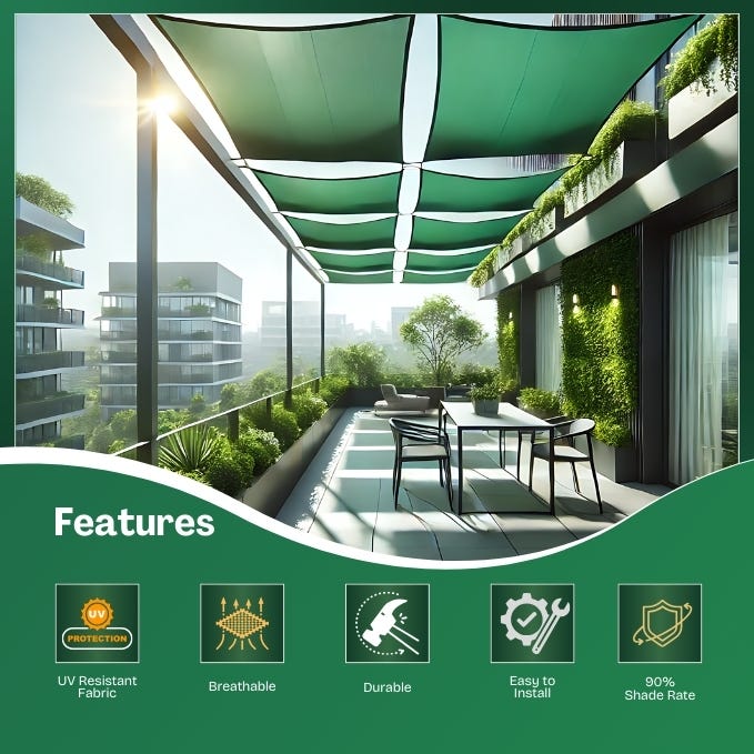 Choosing the Right Sun Shade Net: A Trinqet Expert Guide - Kush - Medium