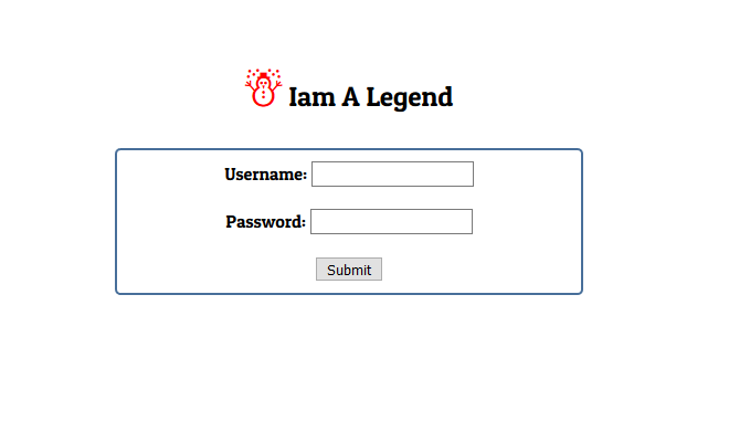 CyberTalents — iam legend Web Challenge Writeup | by Vlad Toie | Medium