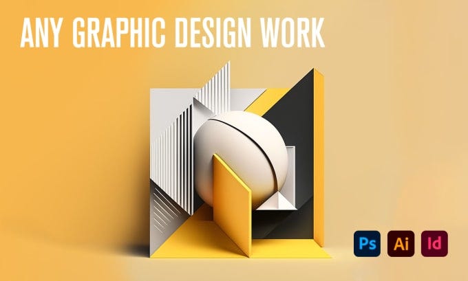 Hot Deals! I will do any kind of creative graphic design work for $50 ...