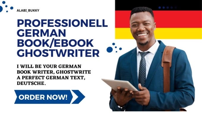 Review! I will be your german book writer, ghostwrite a perfect german ...