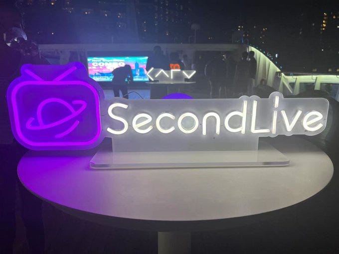 SecondLive is a unique and immersive experience that empowers its users ...
