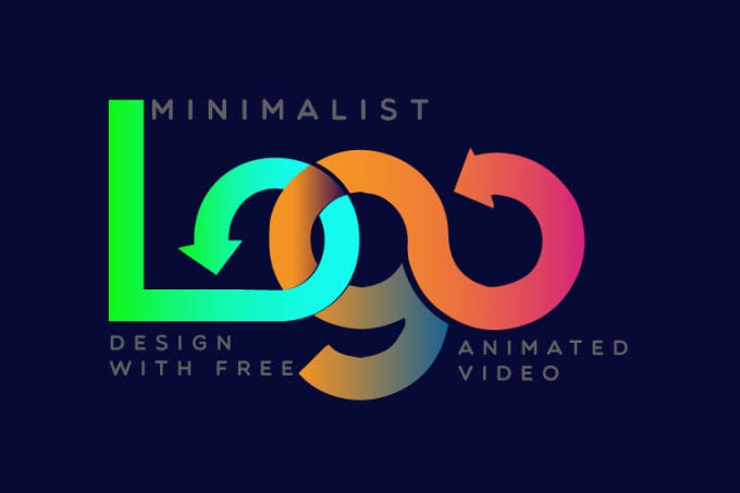 I will do minimalist logo design with free animation video | by ...