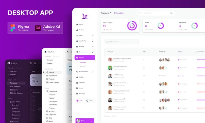 Top 5! I will design desktop application UI UX design, mockups ...