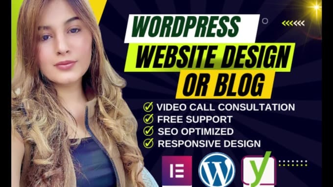 Big Deals! I will build responsive wordpress website design, redesign ...
