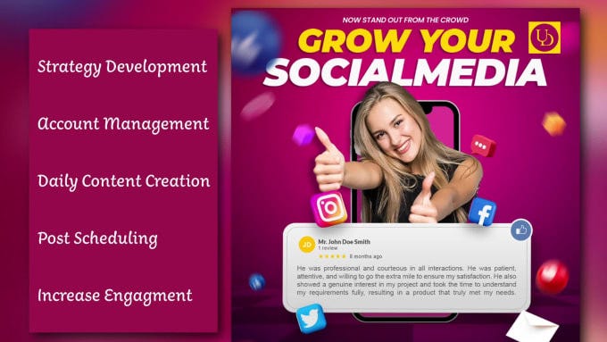 Best Deals! I will be your social media marketing specialist and ...