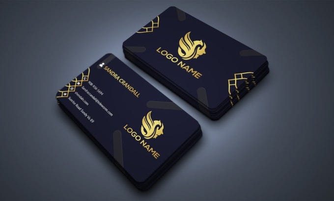 Top 5! I will design a professional minimalist, luxury business card ...
