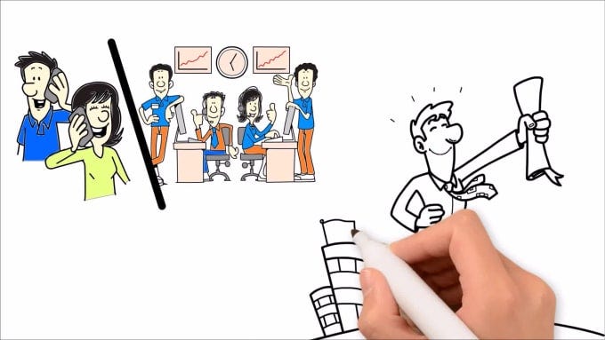 Big Deals! I will create whiteboard animation video in 24 hour for $35 ...