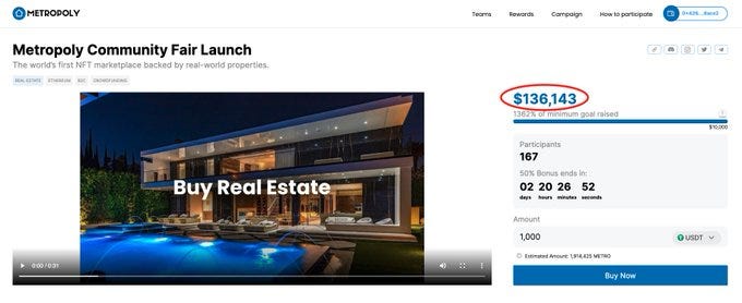 METROPOLY. METROPOLY: Own fractionated real estate… | by Tuunaa | Medium