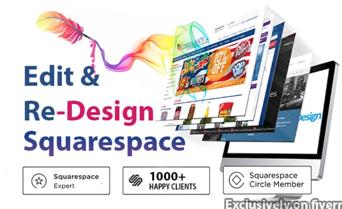 Top 5! I will edit and redesign your squarespace website for $100 | by ...