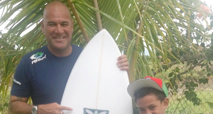 Fiji Sun. Talented upcoming young surfer Kalama… | by wsmith | Medium
