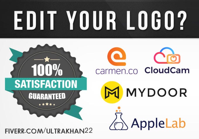I will edit, modify, change, redesign, make transparent, vectorize your ...