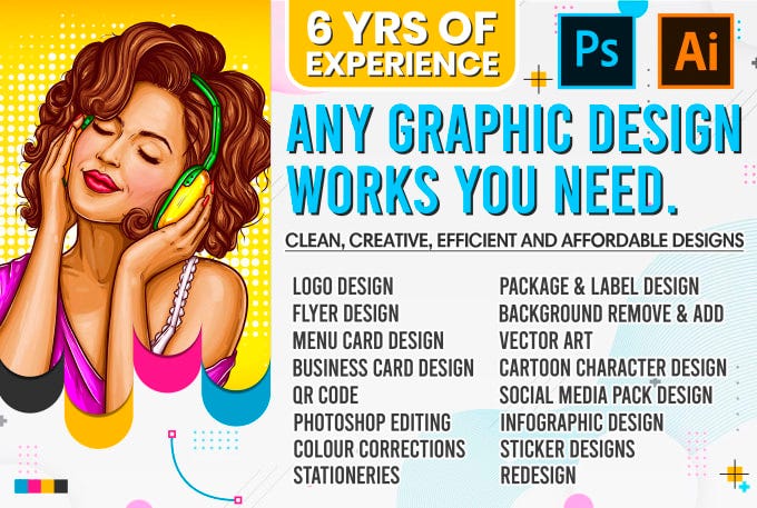Big Deals! I will do any graphic design work you need for $5 | by Tajim ...