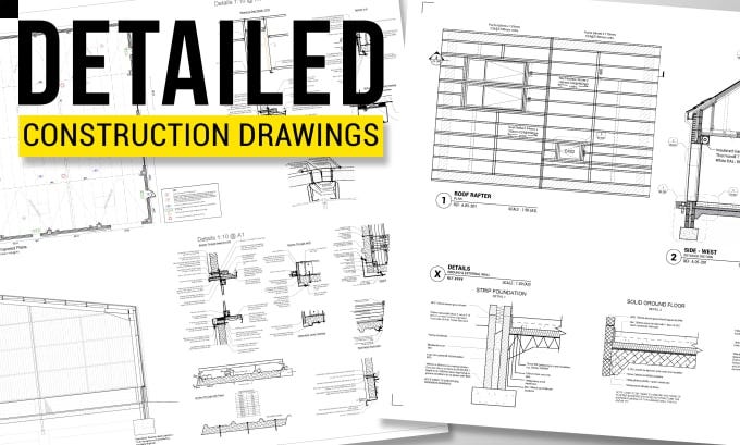 Review! I will draft detailed construction drawings for UK building ...