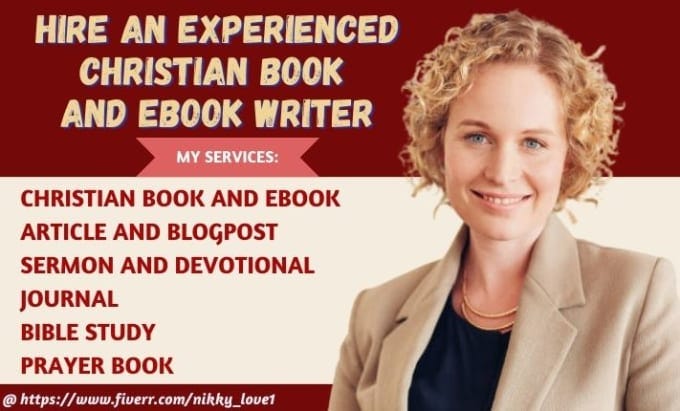 Best Price! I will be your christian book or christian ebook writer ...