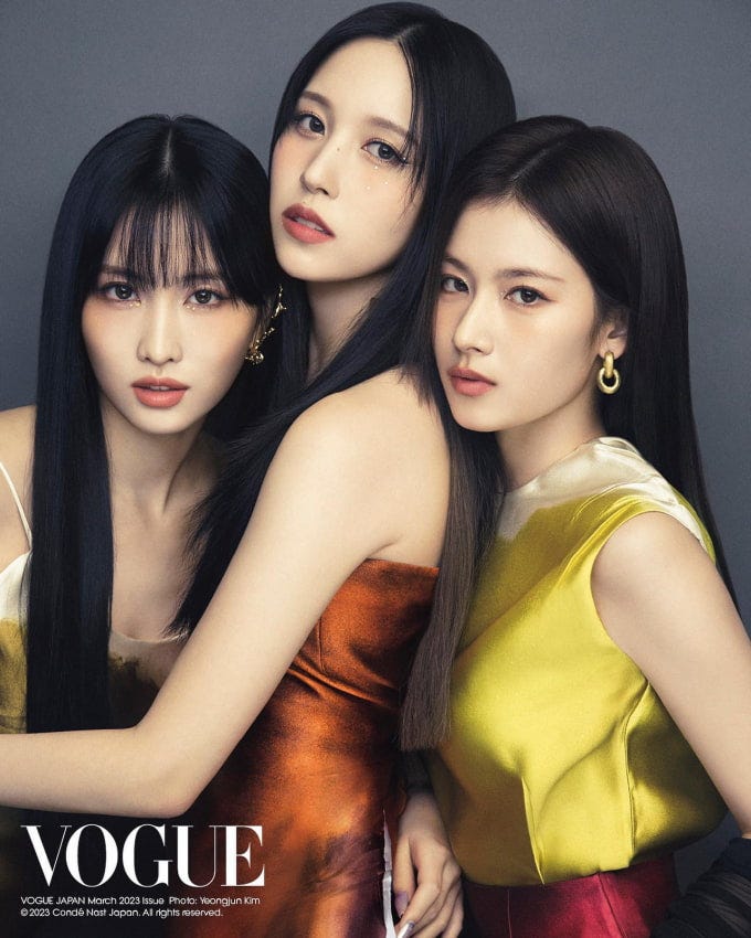 Twice Trio Momo, Mina, & Sana Slay the Japanese Fashion Magazine Cover ...