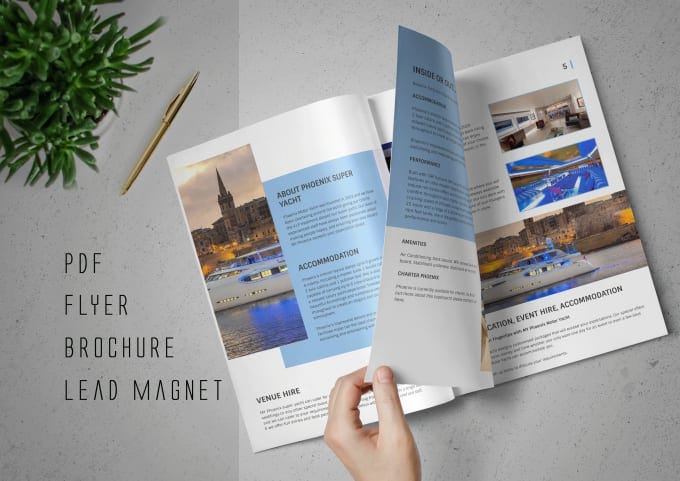Best Deals! I will design brochure, white paper, and lead magnets in ...