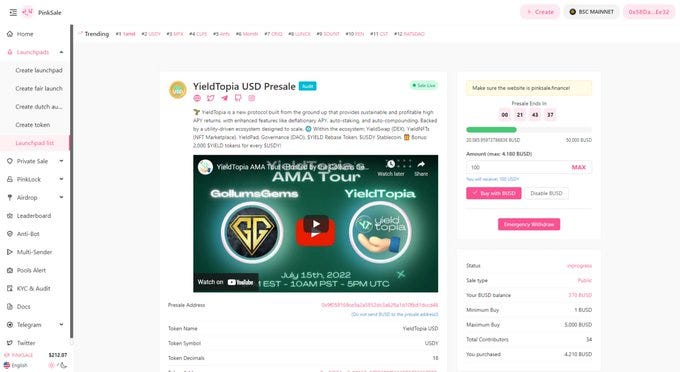 YieldTopia. YieldTopia, a new protocol built from… | by Penguntit22 | Medium