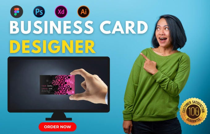 Review! I will design professional and memorable business cards for $5 ...