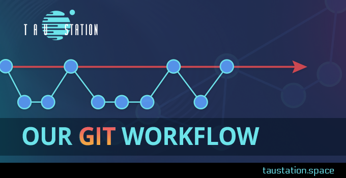 Our Git workflow. We use Git as a version control system… | by Tau ...