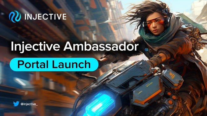 Launch of the portal for Injective ambassadors | by Islaam | Nov, 2023 | Medium